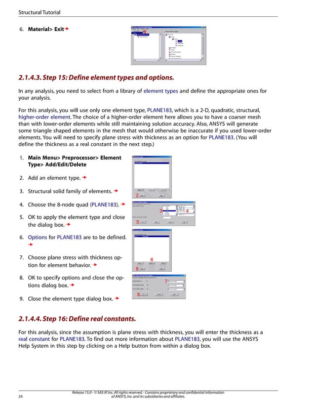 ANSYS Mechanical APDL Introductory Tutorials.pdf | Graphics Software | Computer Software and ...