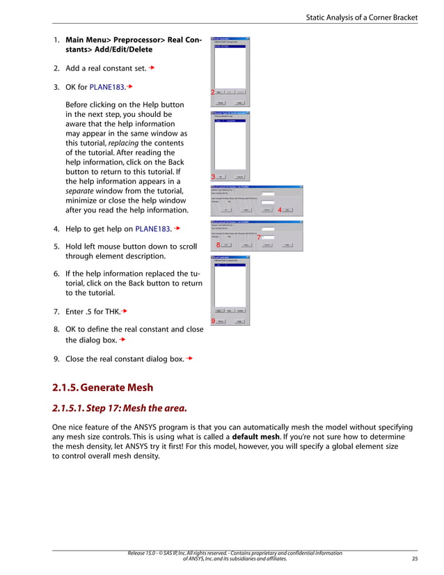 ANSYS Mechanical APDL Introductory Tutorials.pdf | Graphics Software | Computer Software and ...