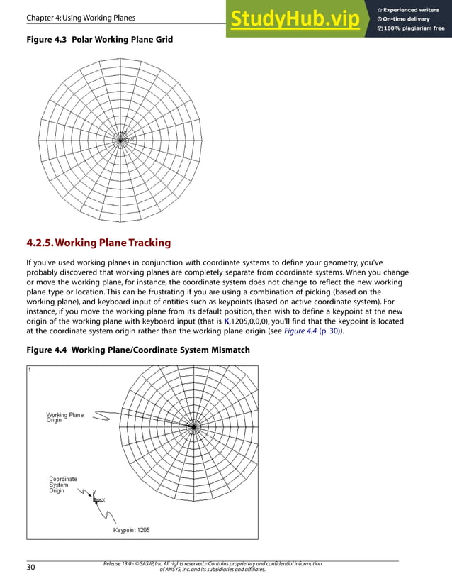 ANSYS Mechanical APDL Modeling And Meshing Guide Copyright And Trademark Information | PDF ...