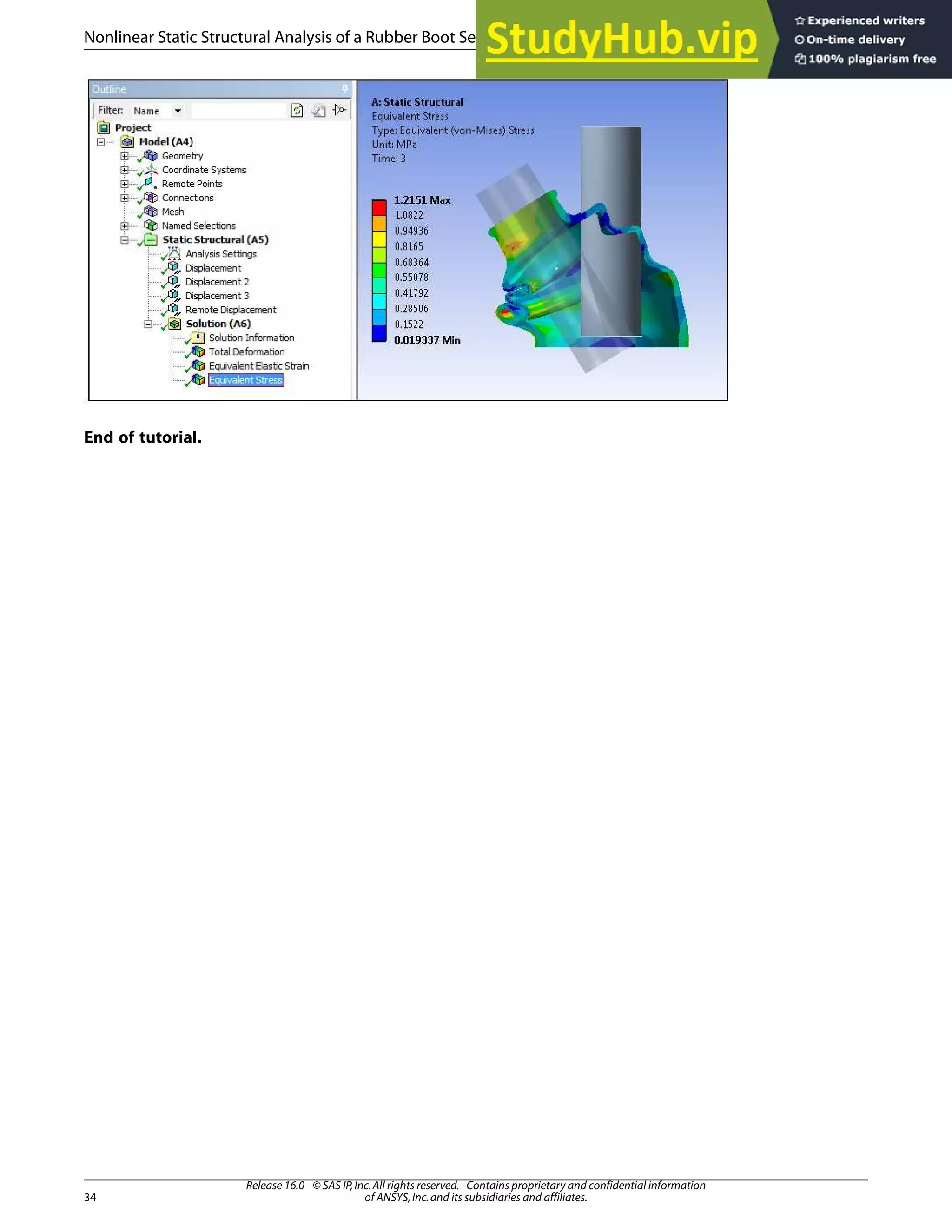 ANSYS Mechanical Tutorials.pdf | Technology & Computing