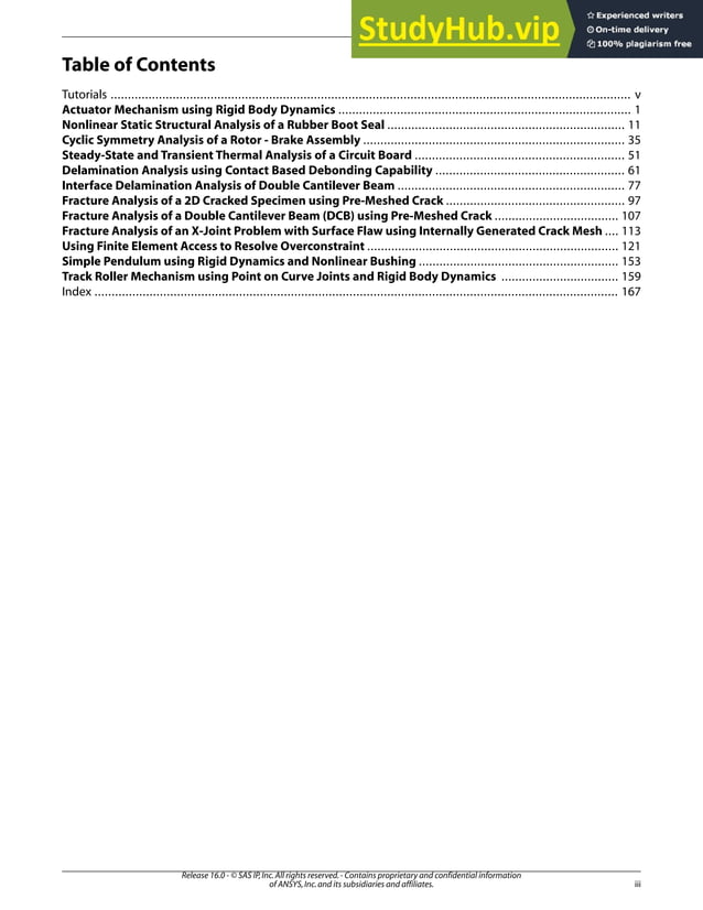 ANSYS Mechanical Tutorials.pdf | Technology & Computing