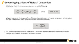 Ansys Natural Convection flow powerpoint | PDF