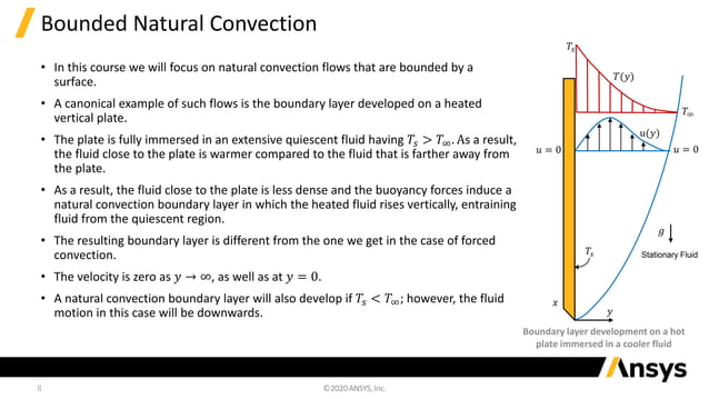 Ansys Natural Convection flow powerpoint | PDF