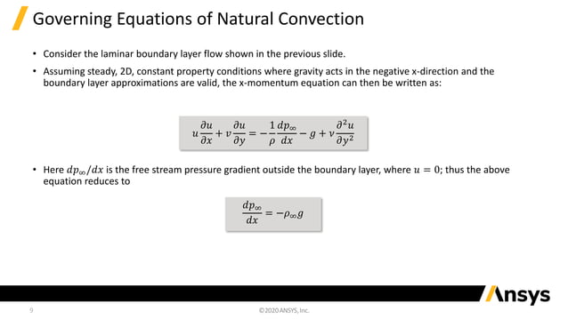 Ansys Natural Convection flow powerpoint | PDF