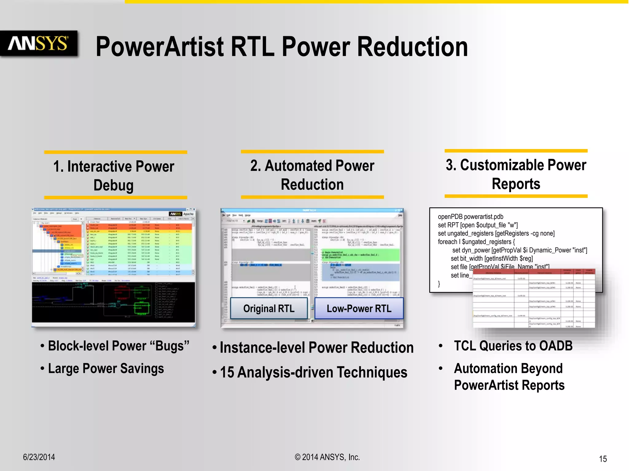 PowerArtist: RTL Design for Power Platform | PDF