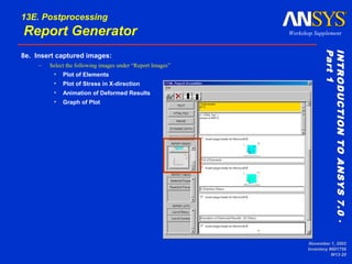 Ansys ppt | PPT