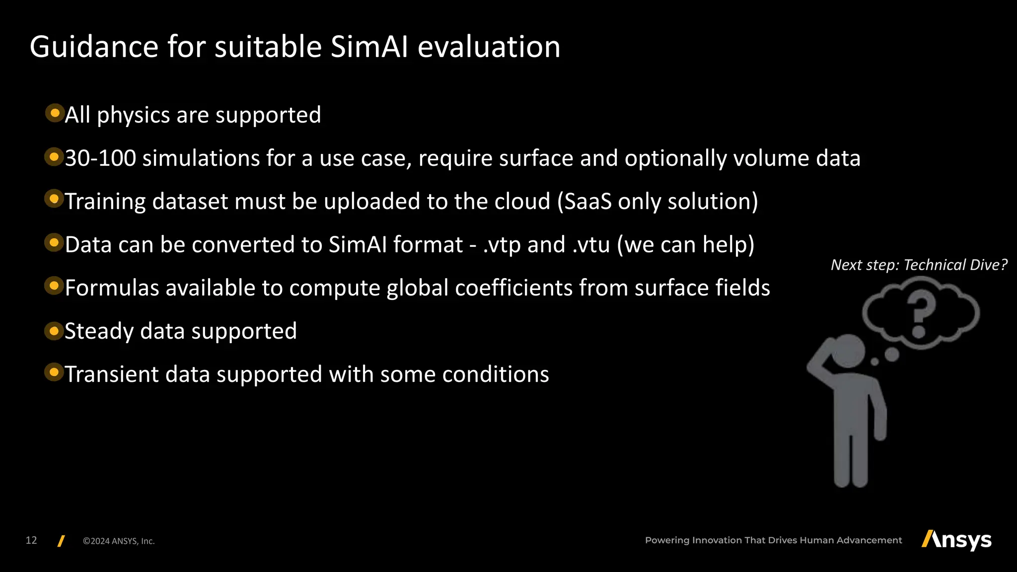 Ansys SimAI - Customer-facing Presentation 2024 - Dark Theme.pptx