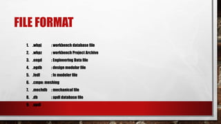 Ansys Workbench Basics | PPTX