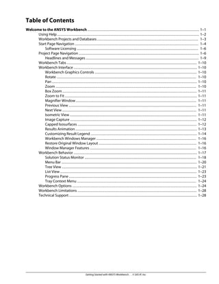 ANSYS Workbench.pdf | Operating Systems | Computer Software and Applications