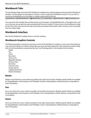 ANSYS Workbench.pdf | Operating Systems | Computer Software and Applications