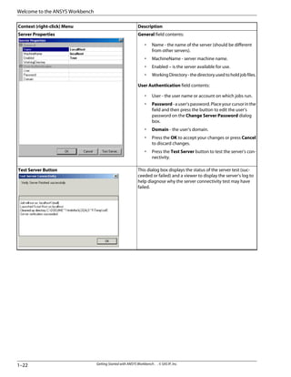 ANSYS Workbench.pdf | Operating Systems | Computer Software and Applications