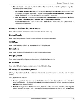 ANSYS Workbench.pdf | Operating Systems | Computer Software and Applications