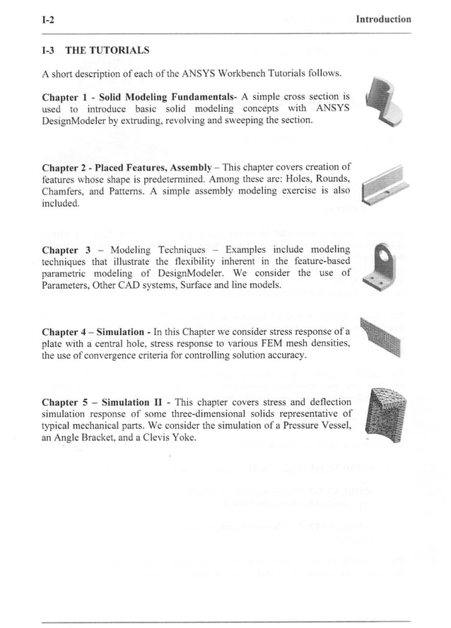 Ansys workbench tutorial release 10 kent l. lawrence | PDF
