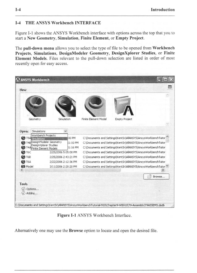 Ansys workbench tutorial release 10 kent l. lawrence | PDF