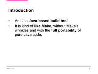 Ant Build Tool | PPT