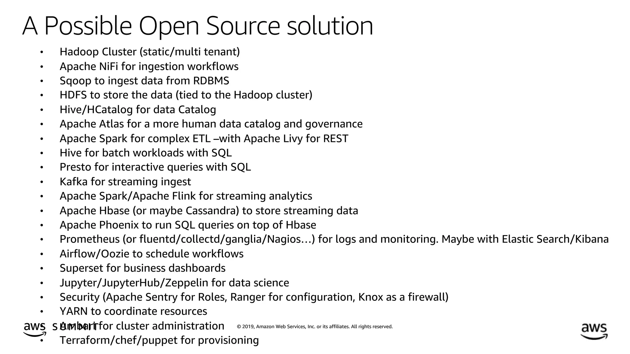 Building a modern data platform on AWS. Utrecht AWS Dev Day | PDF | Databases | Computer ...