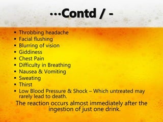 Antabuse therapy | PPTX