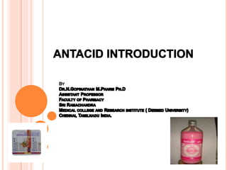 Antacid | PPTX
