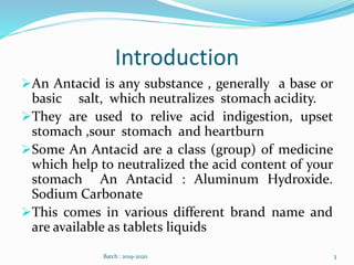 Antacid | PPT