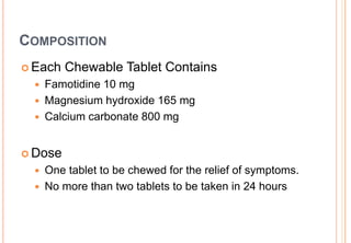 Antacid and h2 blocker combination | PPTX