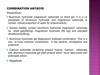 ANTACID AND ITS PREPARATION | PDF