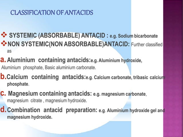 ANTACID AND ITS PREPARATION | PDF | Digestive Disorders | Diseases and ...