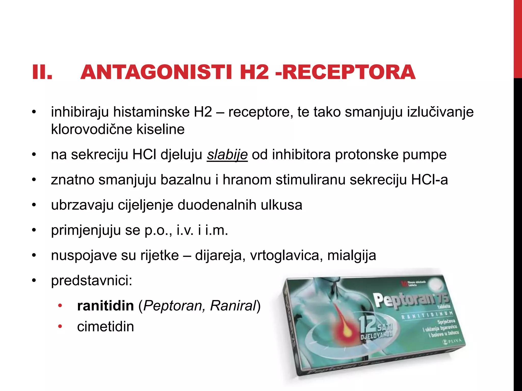 Antacidi i antisekretorni lijekovi | PPSX