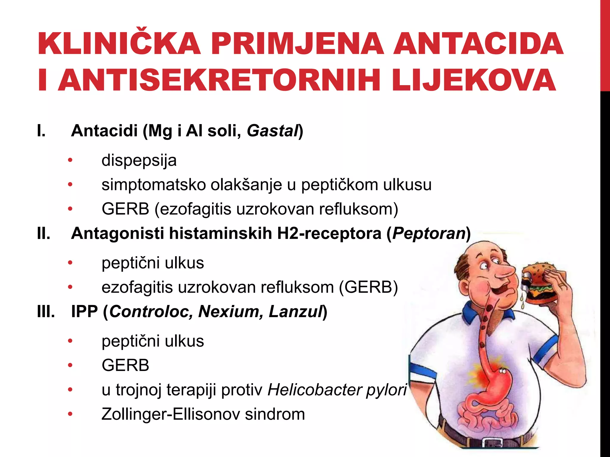 Antacidi i antisekretorni lijekovi | PPSX