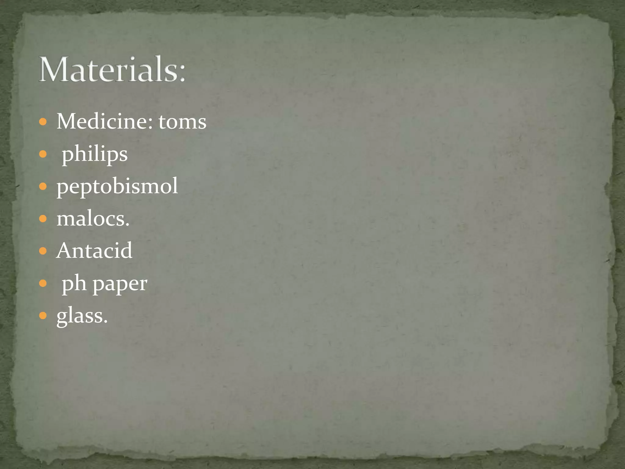 Antacid neutralization victor | PPTX | Chemistry | Science
