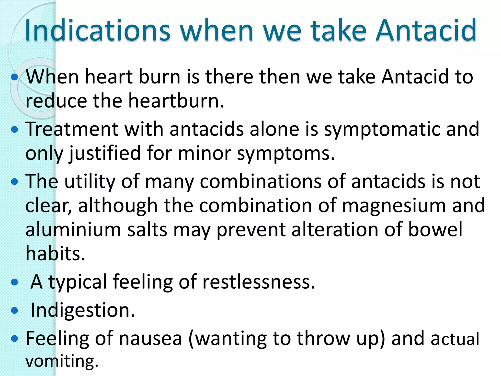Antacid ppt | PPTX