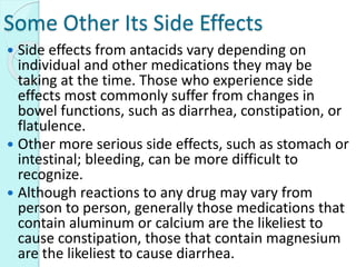 Antacid ppt | PPTX