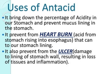 Antacid ppt | PPTX