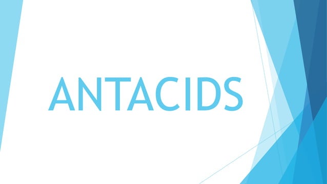 Antacids | PPTX