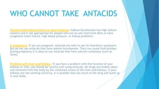 Antacids | PPTX