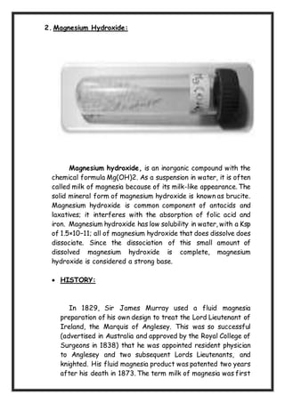 Antacids | DOCX