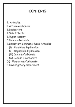 Antacids | DOCX