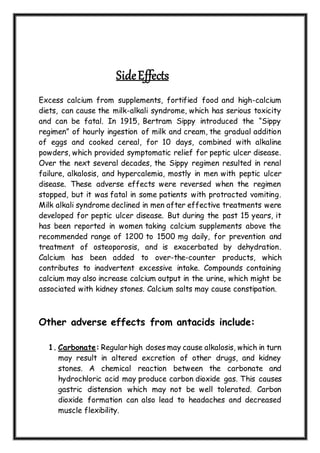 Antacids | DOCX
