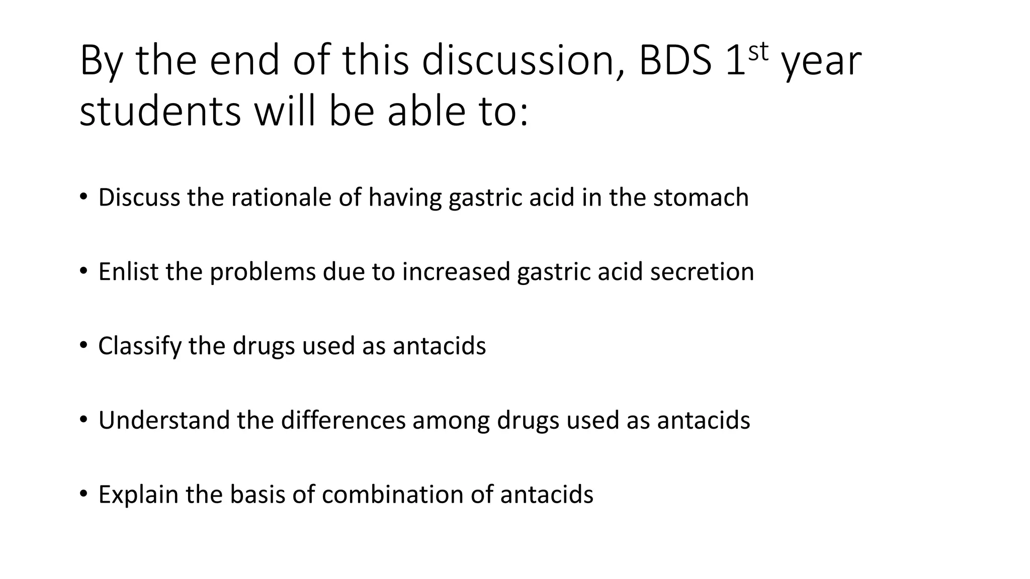 Antacids | PPTX