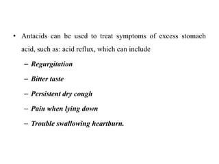 Antacids | PPTX