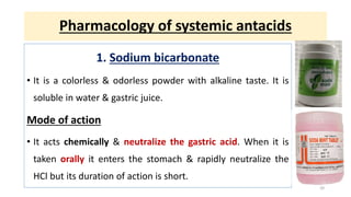 Antacids. Pharmacology by Baqir Naqvi.pptx | Digestive Disorders ...
