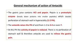 Antacids. Pharmacology by Baqir Naqvi.pptx | Digestive Disorders ...