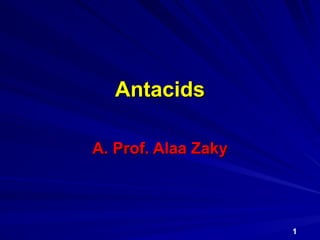 Antacids. ppt | PPT