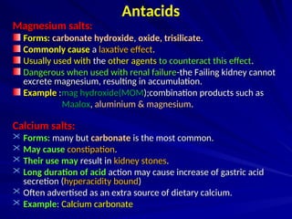 Antacids. ppt | PPT