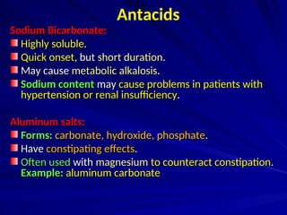 Antacids. ppt | PPT