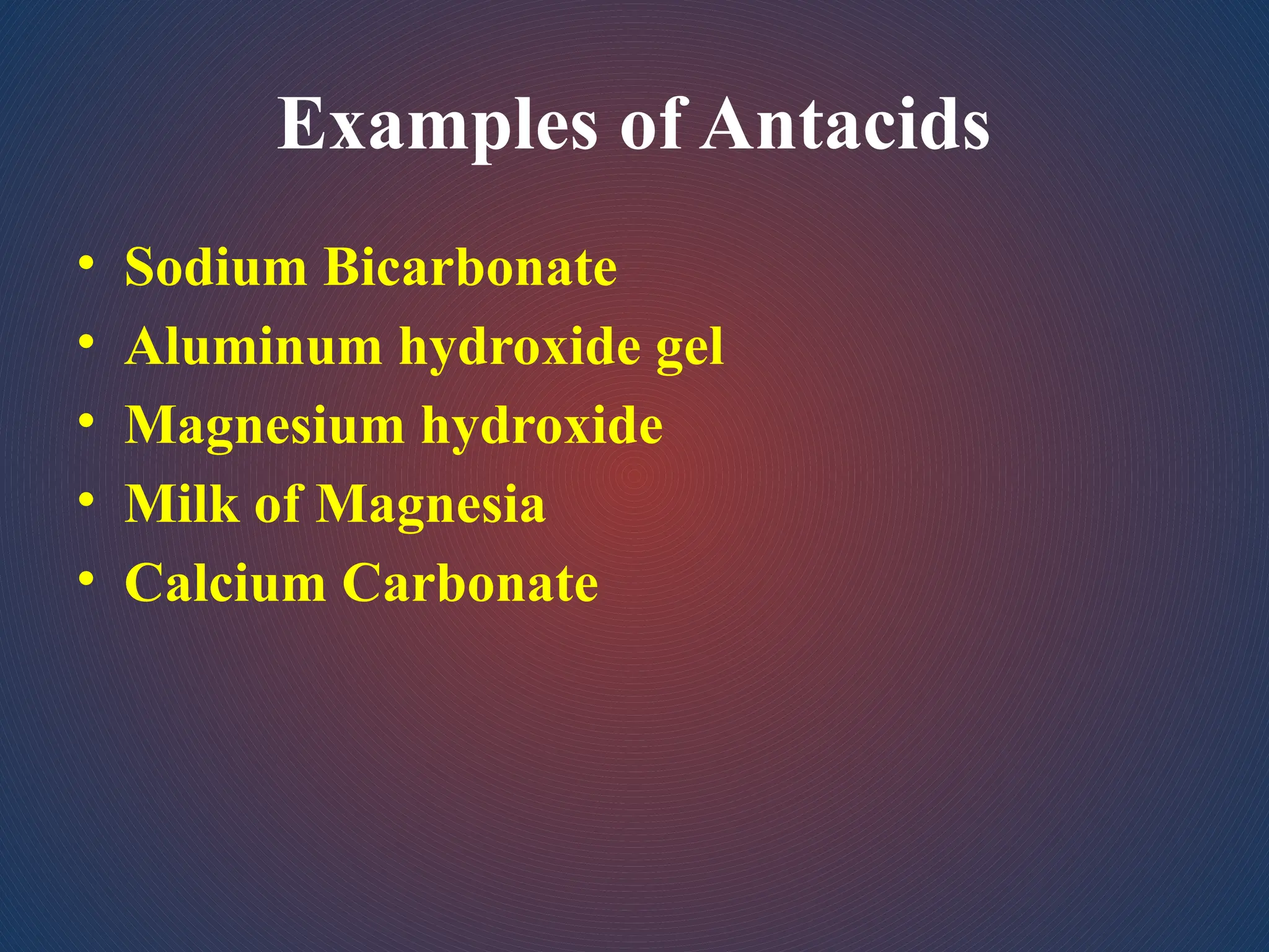 Antacids - Pharmaceutical Inorganic Chemistry | PPTX