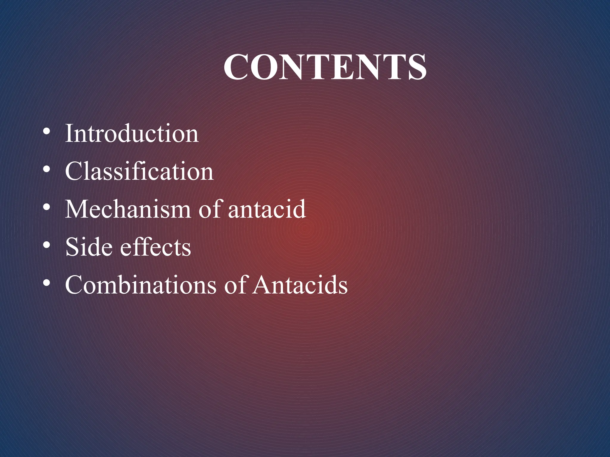 Antacids - Pharmaceutical Inorganic Chemistry | PPTX