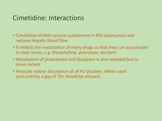 Antacids and peptic ulcer | PPTX