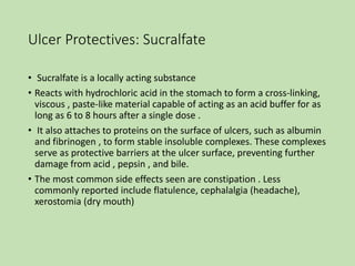 Antacids and peptic ulcer | PPTX