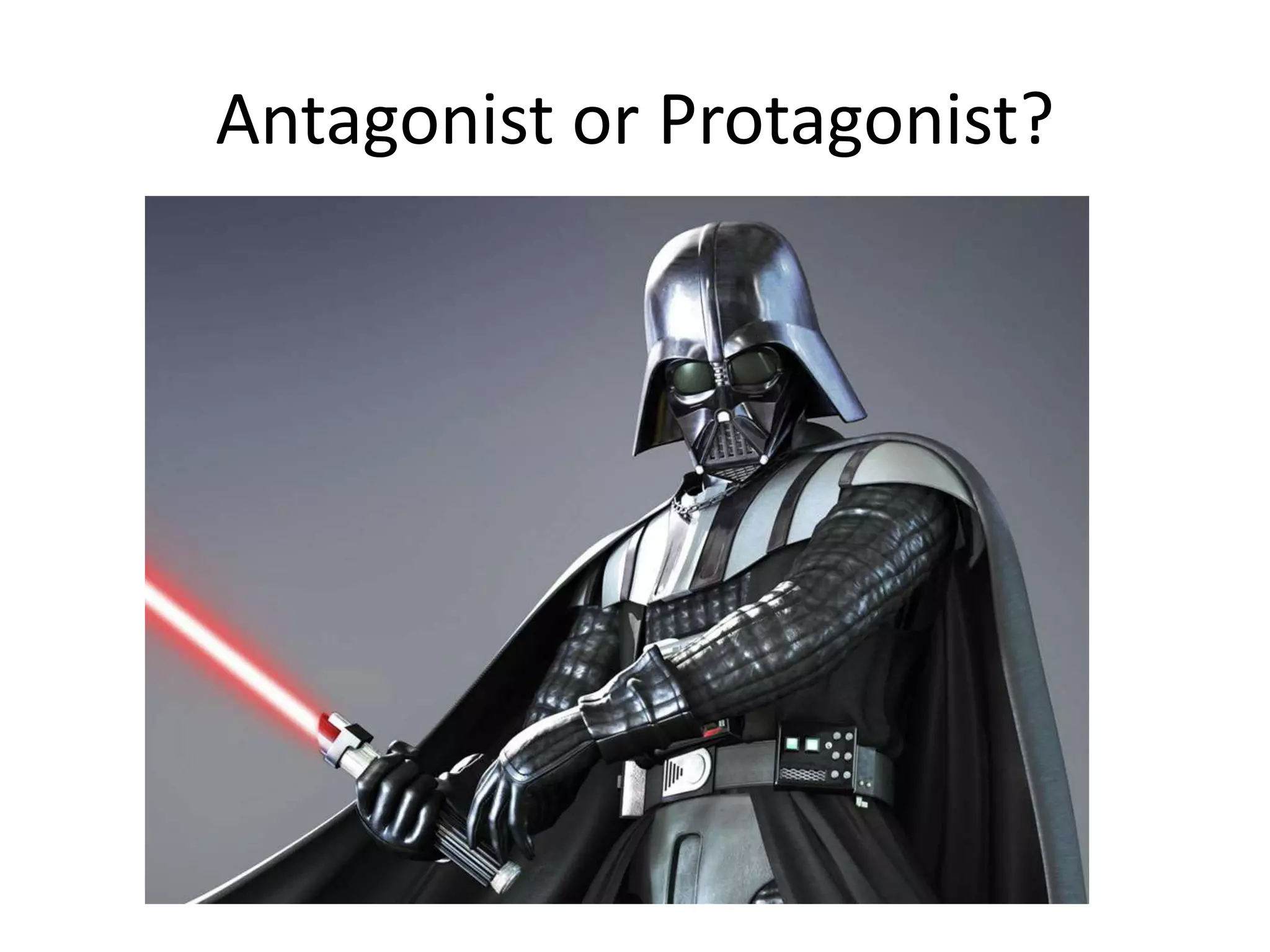 Antagonist versus protagonist | PPT