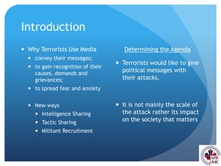 Responsibility of the State and the Media in Time of Global Terrorism ...